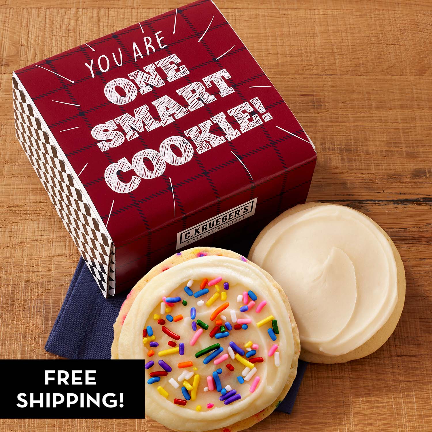 One Smart Cookie Duo Sampler - Iced Cookies – C.KRUEGER'S