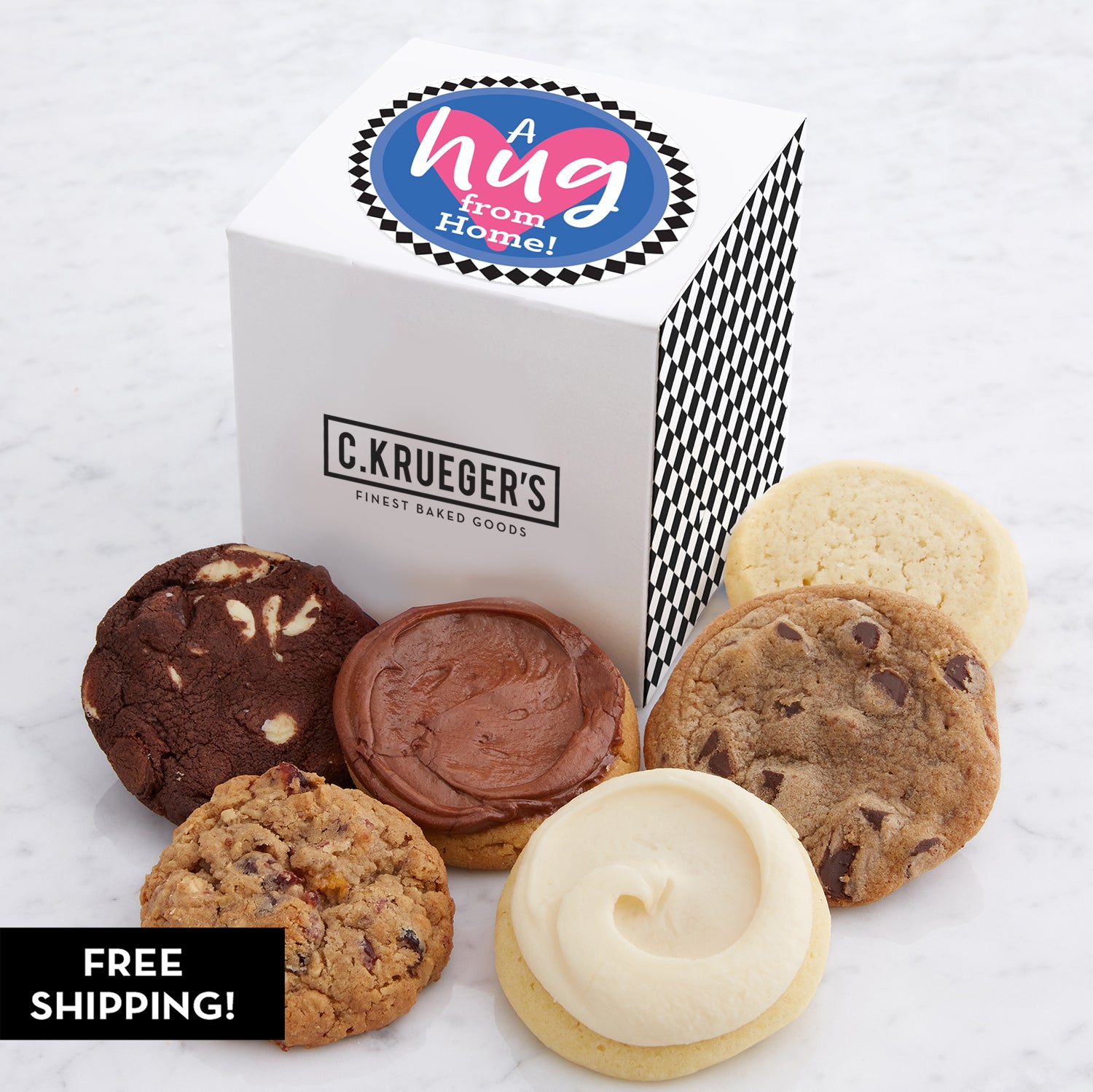 A Hug From Home Mini Cube Sampler - Assorted Mini Cookies – C.KRUEGER'S
