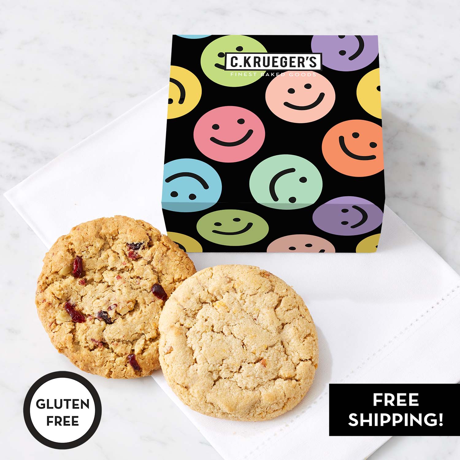 Select Your Gluten Free Cookies - Sweet Smiles Duo Sampler – C.KRUEGER'S